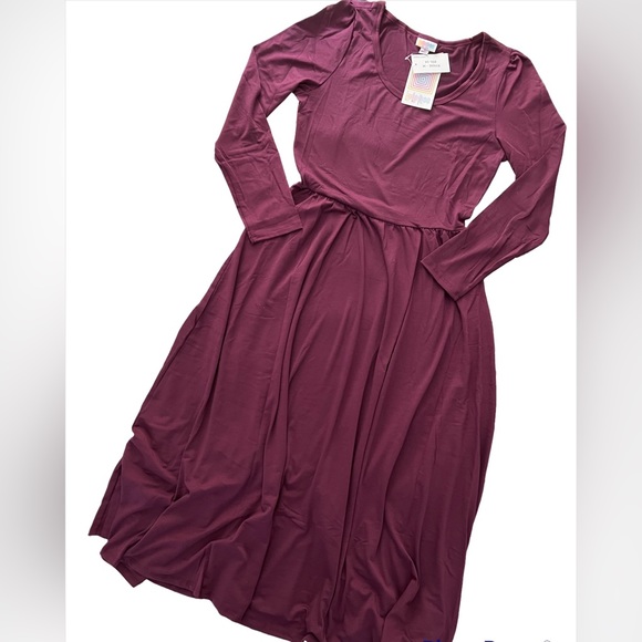 LuLaRoe | Dresses | Lularoe Ryane Empire Waist Midi Dress | Poshmark